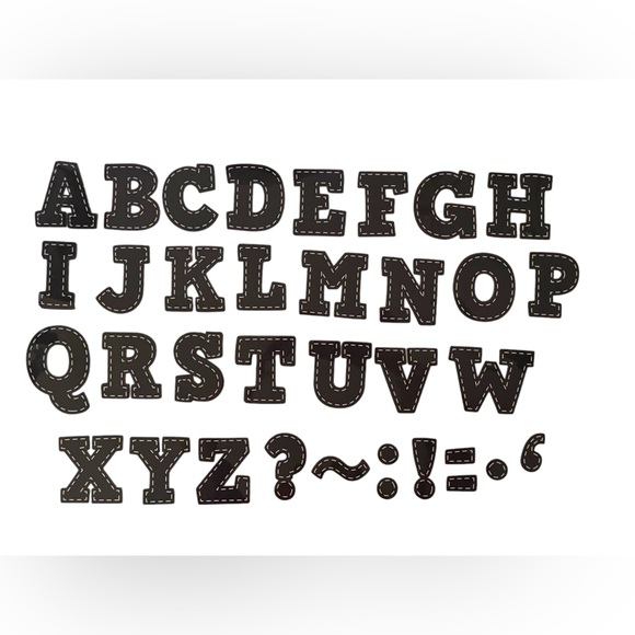 Toys | Teacher Created Resources Black Stitch Bold Block 3 Magnetic ...